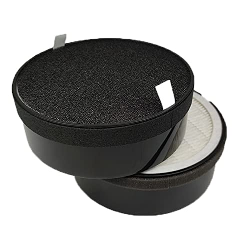 Altec Filters Compatible with LV-H132 Levoit Air Purifier Replacement Filters, 2 Hepa Filters & 2 Carbon Prefilters