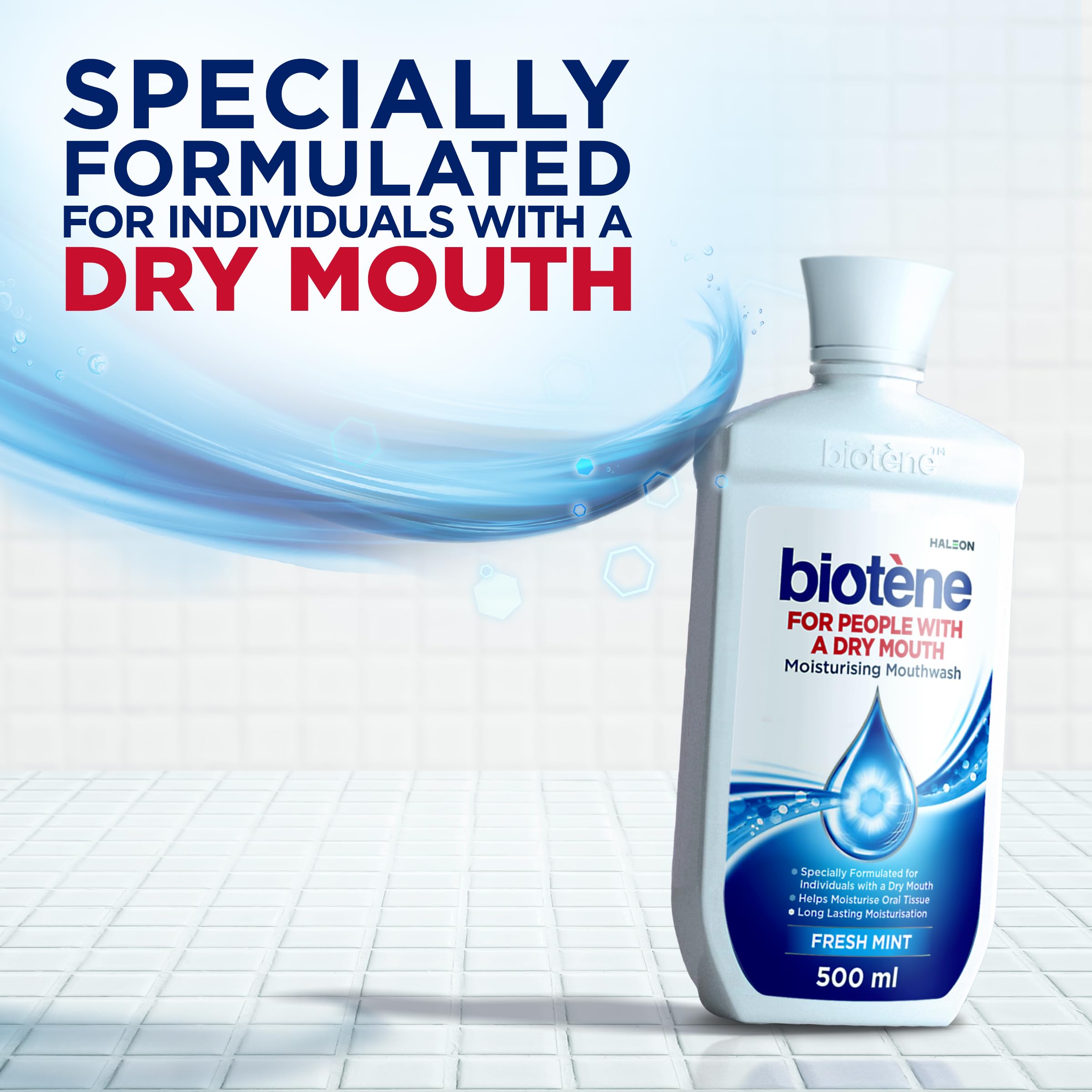 Biotene Moisturising Mouthwash 500ml