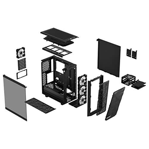 Fractal Design Meshify 2 Compact Black TG Light Tint - RGB