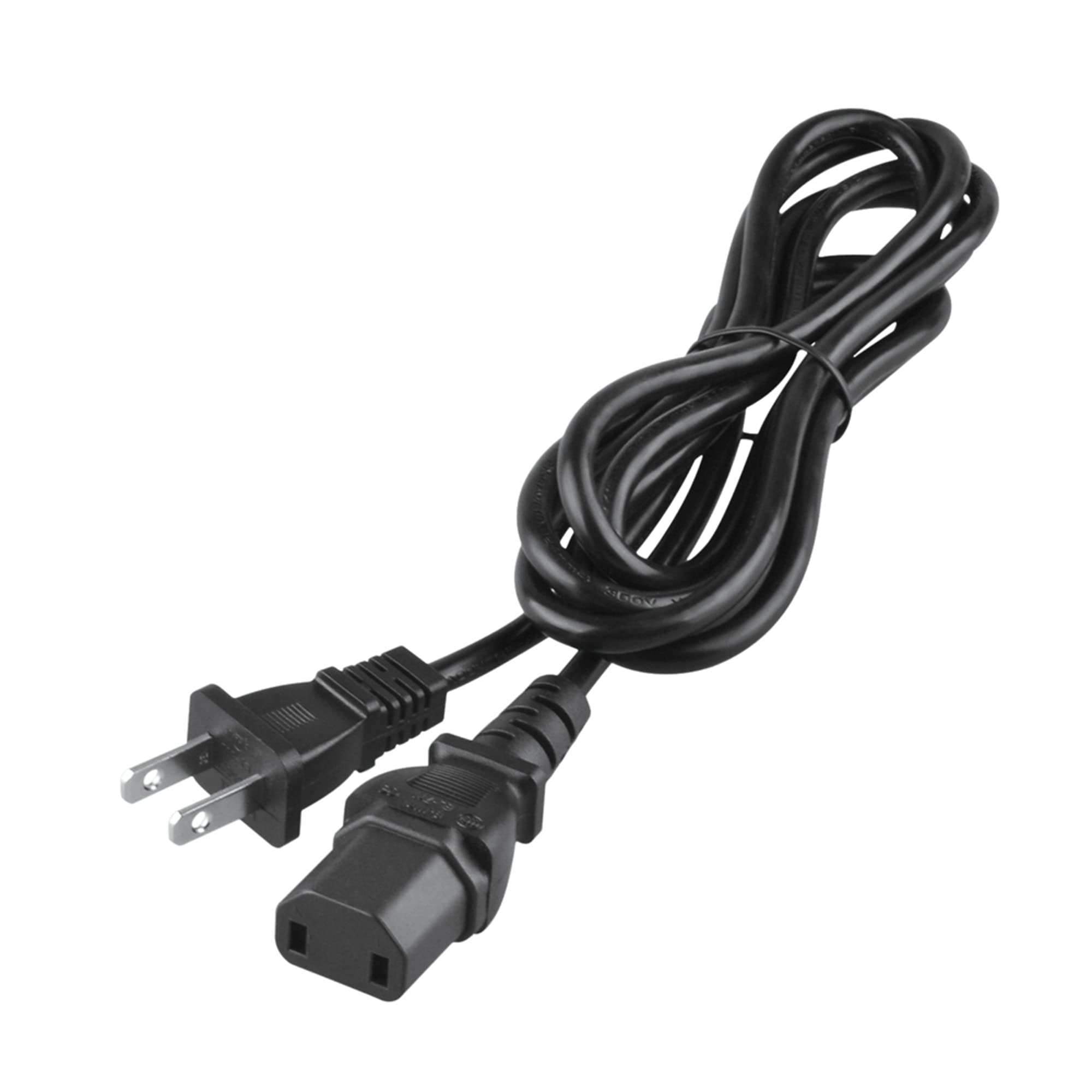 PKPOWER 2-Prong AC Power Cord Cable Lead Replacement for Definitive Technology Subwoofer ProSub 600 800 1000