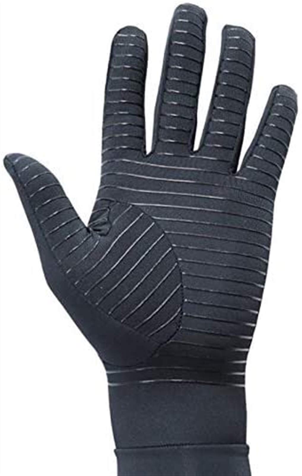 XJXJ Gaming Gloves Silicone Grip Anti-Slip Anti-Sweat Stoma Breathable Design Full Finger Gloves Perfect Comfortable Fi. rheumatoid arthritis gloves (Size : L)
