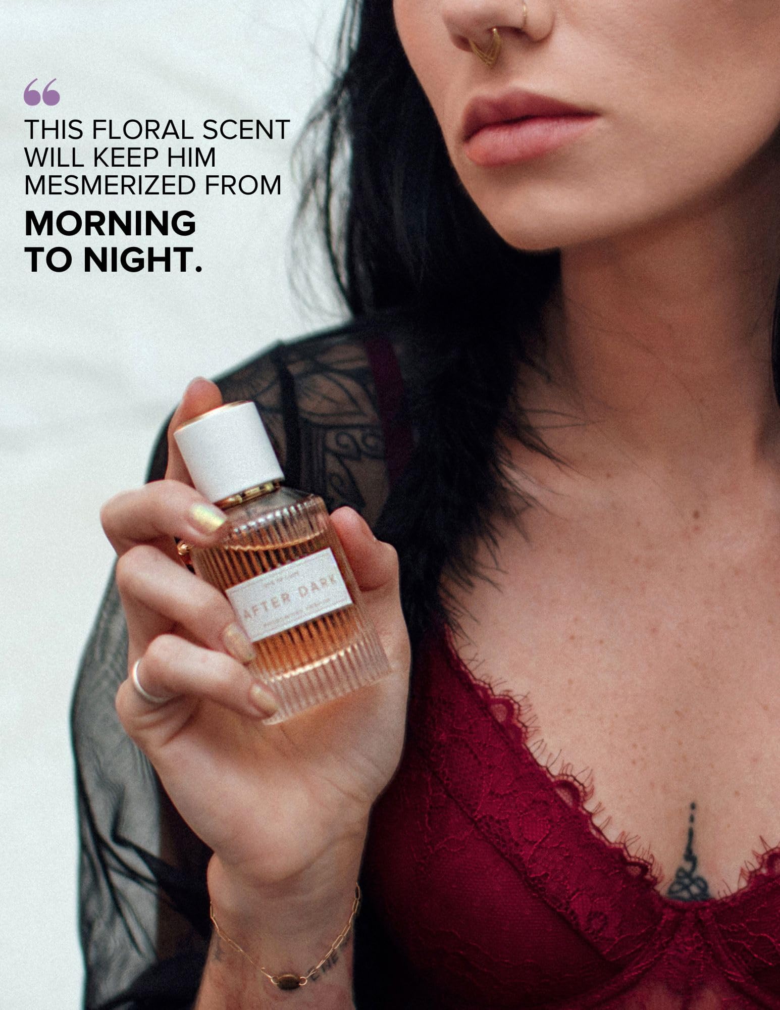 Eye Of Love After Dark Pheromone Perfume for Women - Unveil Elegance & Allure - 50ml Deluxe Parfum - Feminine Confidence for Romantic Evenings