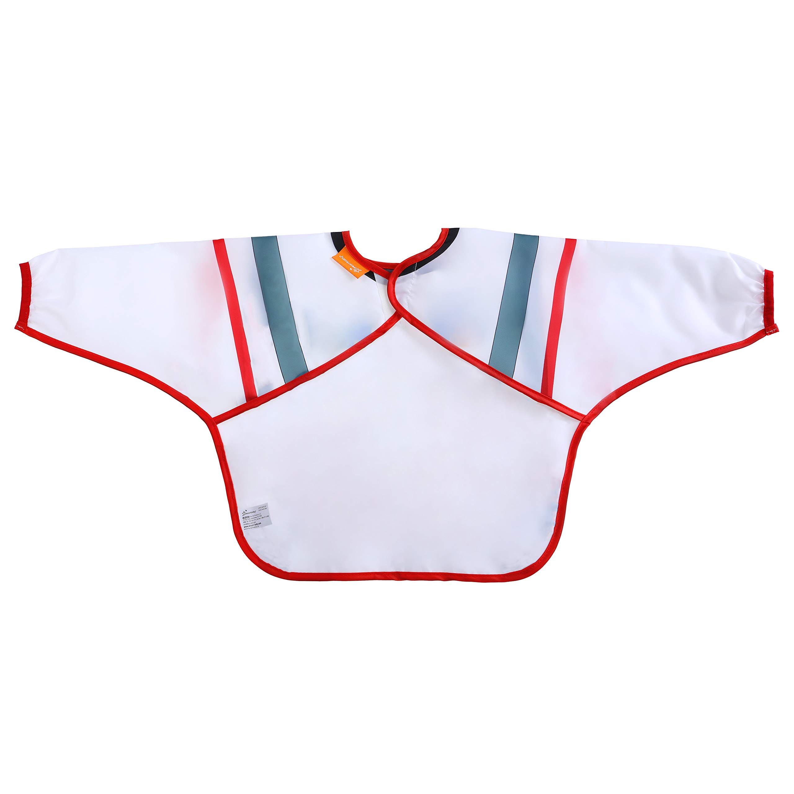 Dreambaby Food & Fun Character Bibs Baby Smocks with Sleeves - Model L560BB - 2 Pack (Astronaut & Doctor)