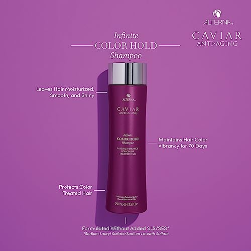 Alterna Caviar Anti-Aging Infinite Color Hold Shampoo and Conditioner Set, 8.5-Ounce (2-Pack)