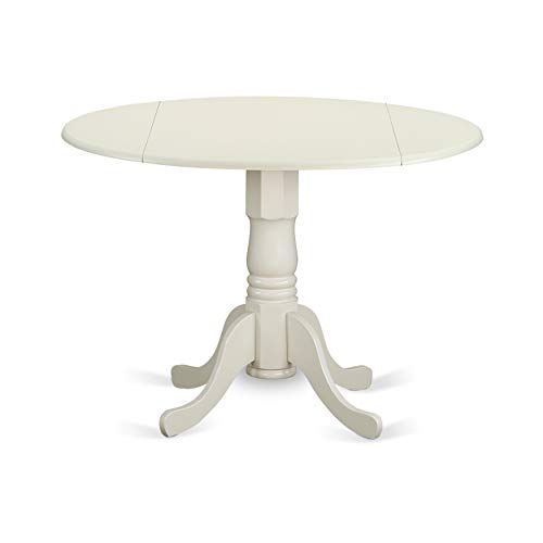 East West Furniture DLBO3-LWH-LC Dining Table Set