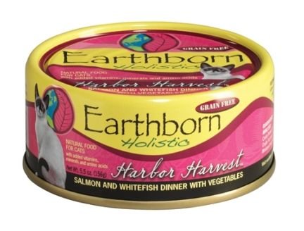 Earthborn Holistic Wet Cat Food Variety Pack - 3 Flavors (Catalina Catch, Harbor Harvest, and Monterey Medley) - 3 Ounces Each (12 Total Cans)
