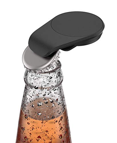 PopSockets: PopGrip Opener - Swappable Grip and Bottle Opener for Phones and Tablets - Black