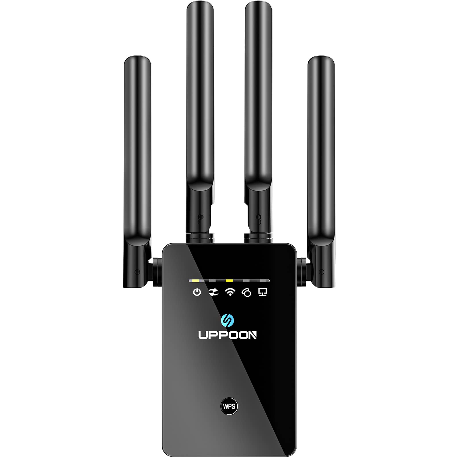 2024 WiFi Extender, Internet Extender WiFi Signal Booster Cove up to 8260 Sq.ft for Home, Long Range Wireless Repeater and Signal Amplifier with Ethernet Port