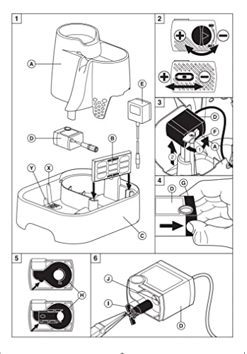 Cat Mate Replacement Pump for Pet Fountain (Power Adapter Not Included)