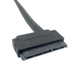chenyang Power eSATA Cable,Power eSATA to SATA 22Pin Data Transfer Extension Cable Support 5V/12V Power for 2.5"/3.5" Hard Disk Drive 50cm