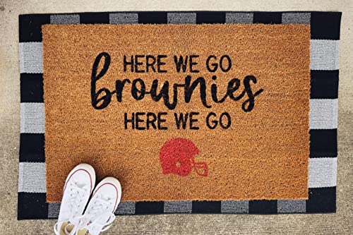 Buffalo Plaid Rug 2 x 3 ft Black White Checkered Door Mats for Entry Way, Front Porch, Kitchen, Farmhouse Carpet Cotton Washable Hand Woven Outdoor Rug