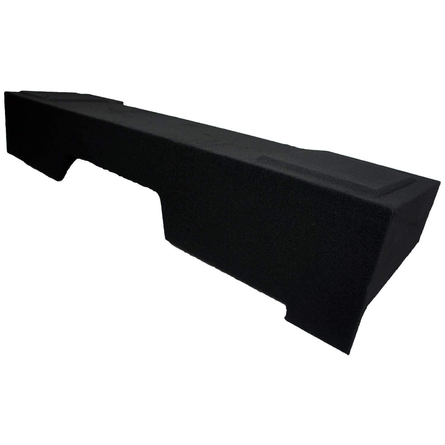 American Sound Connection Compatible with Chevy Silverado or GMC Sierra Full Size Extended Cab Truck 2007-2013 Dual 10" Subwoofer Sub Box Speaker Enclosure
