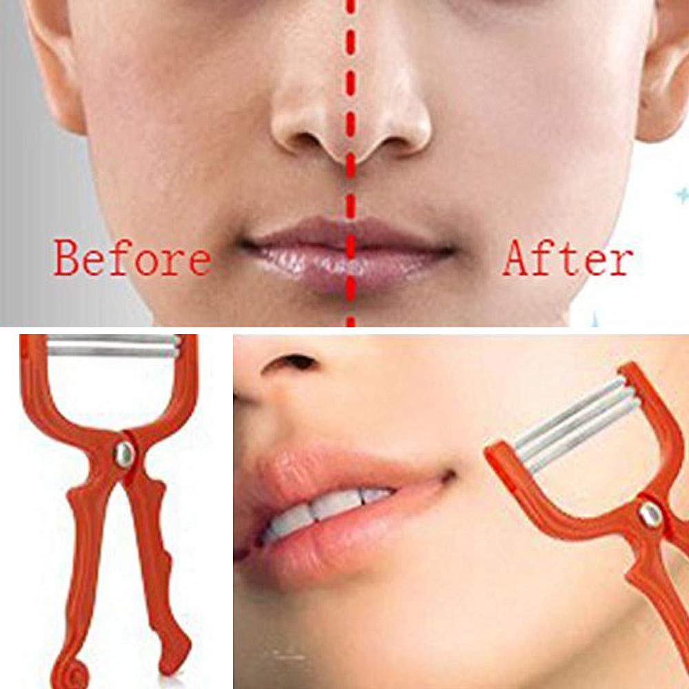 3-pack Beauty Epilator,Handheld Facial Hair Removal Threading Tool