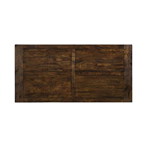 Coaster Dining Table Rustic Golden Brown 107041