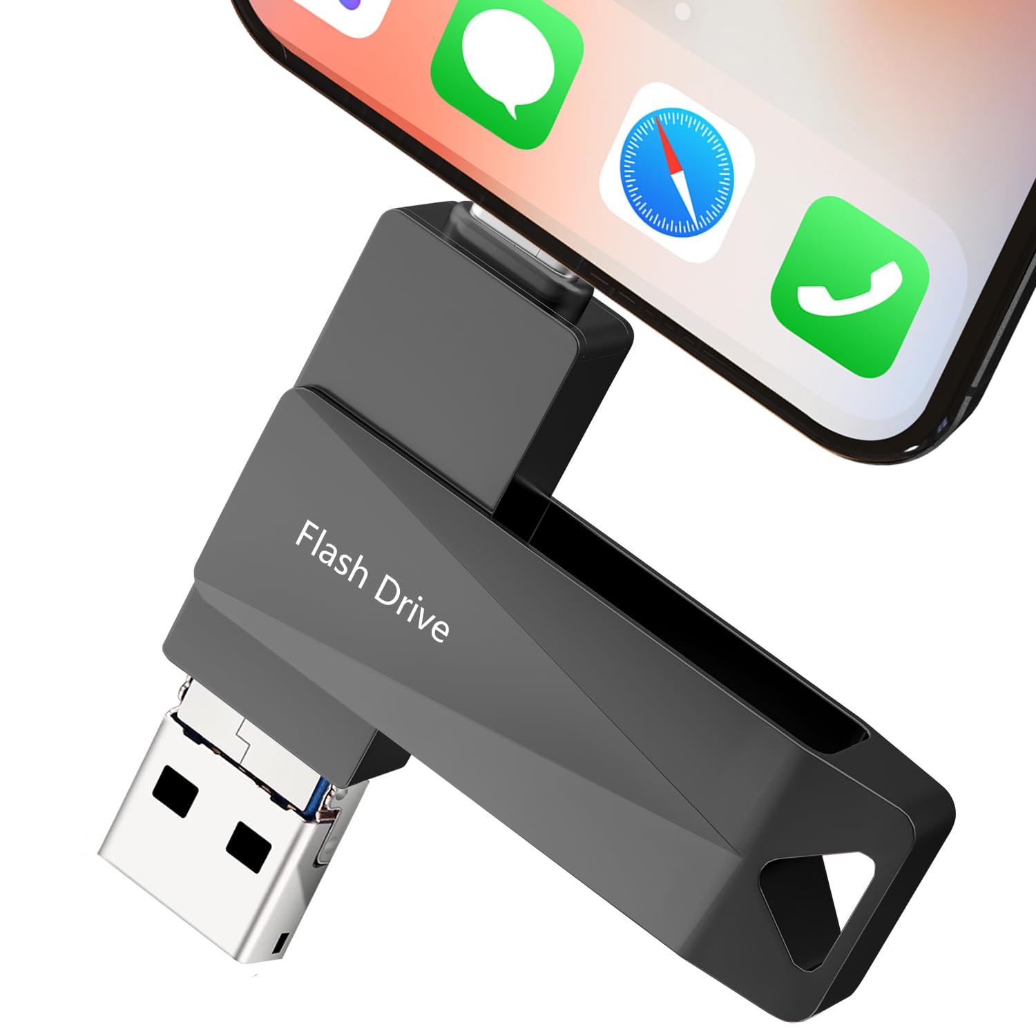 512GB Photo Stick for iPhone, Qainerly USB Flash Drive