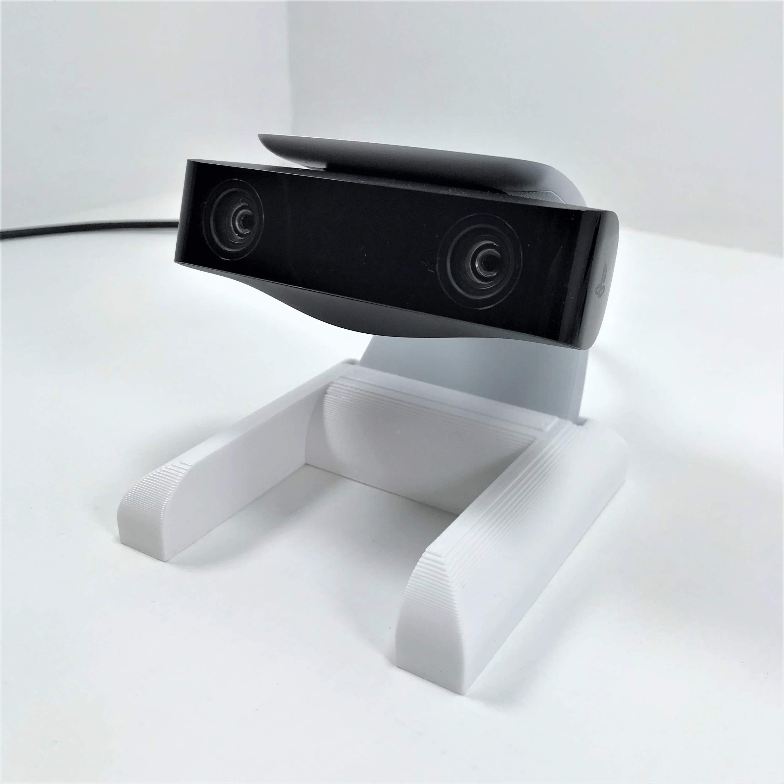 3D Cabin Product Compatible with The PS5 HD Camera Desk Stand Holder Mount Bracket for PlayStation 5 Black