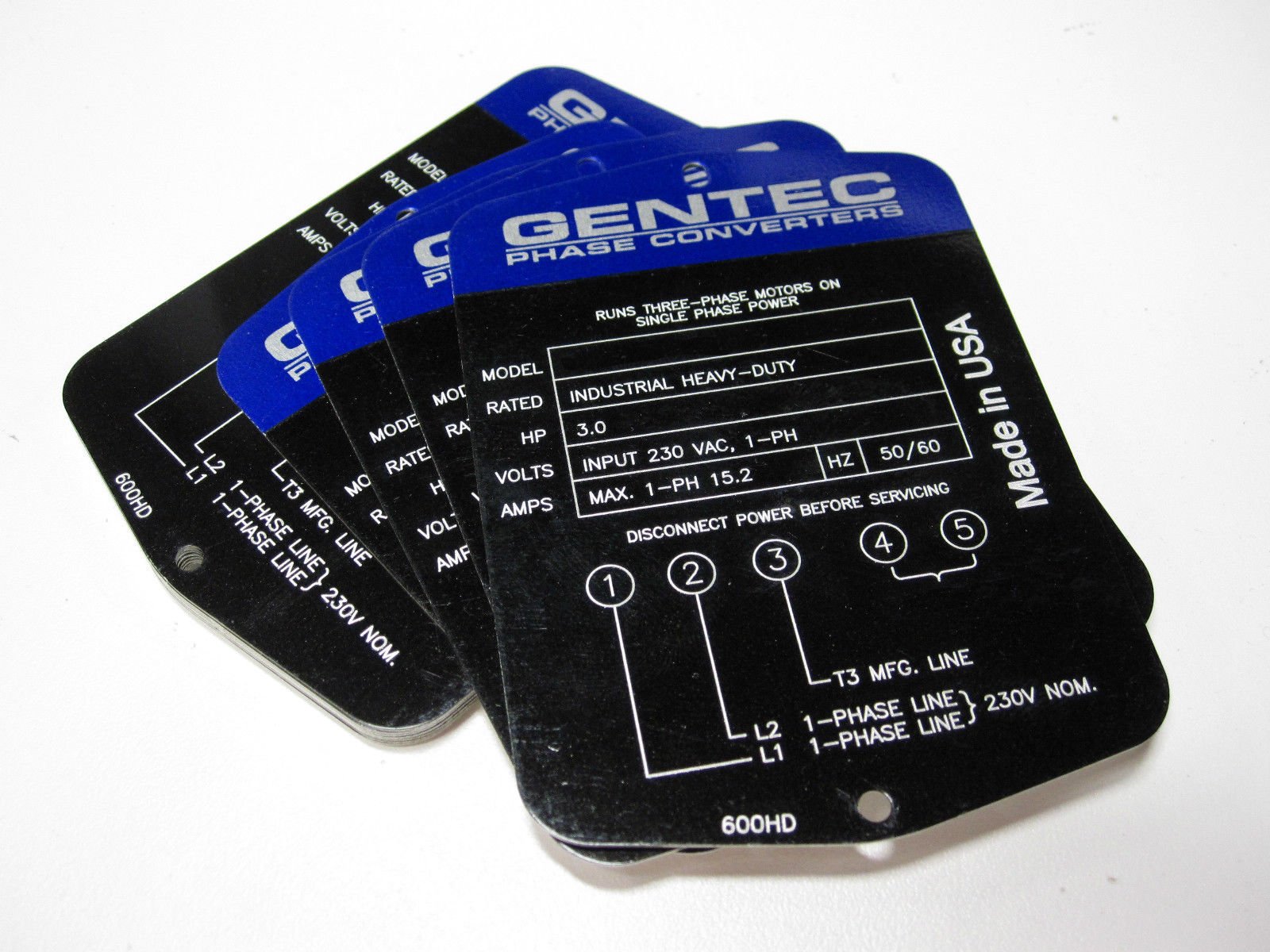 American Rotary Phase Converter AR30 30HP 1 to 3 Three PH |Can Start up to a 15Hp / 42 Amp 208-240v Light Load