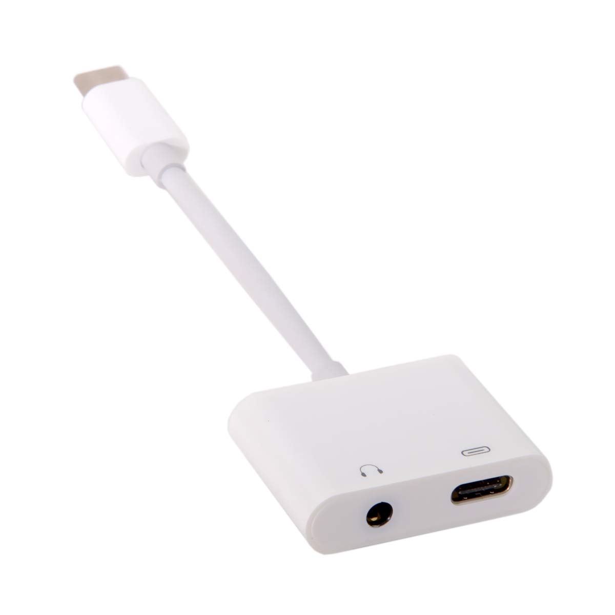 Cablecc USB-C to 3.5mm Earphone & Type-C Female Combo Adapter for Tablet