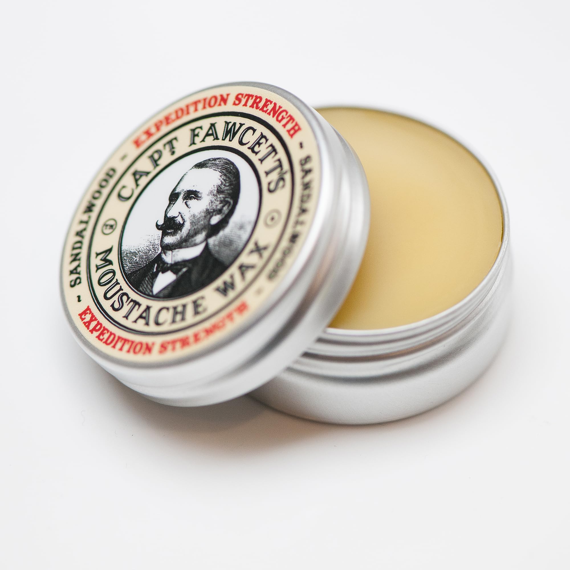Captain Fawcett Expedition Strengh Sandalwood Moustache Wax 15 ml