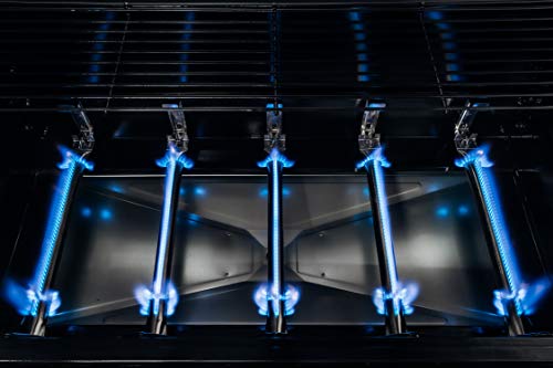 Dyna-Glo DGP552CSP-D Premier 5 Burner Propane Gas Grill, Black