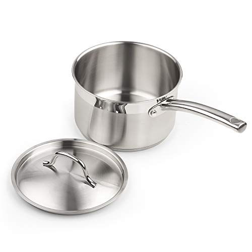 Cooks Standard Professional Stainless Steel Cookware Set 8PC, 8 PC, Silver