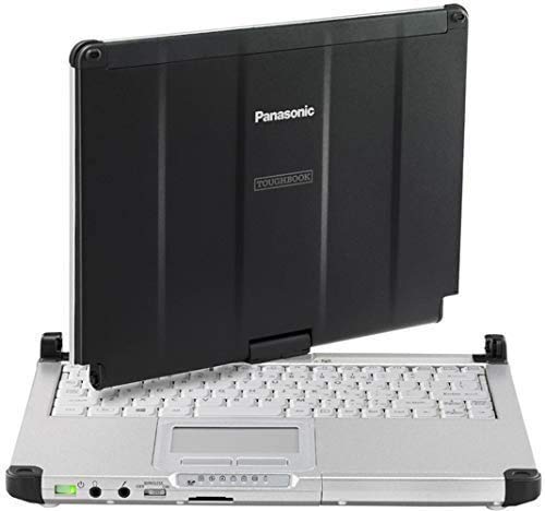 Panasonic Laptop Convertible Tablet CF-C2, Intel i5 4th Gen, 1.90GHz, 12.5 HD Touchscreen, 12GB, 240GB SSD, Webcam, WiFi, Bluetooth, Windows 10 Pro Upgraded (Renewed)