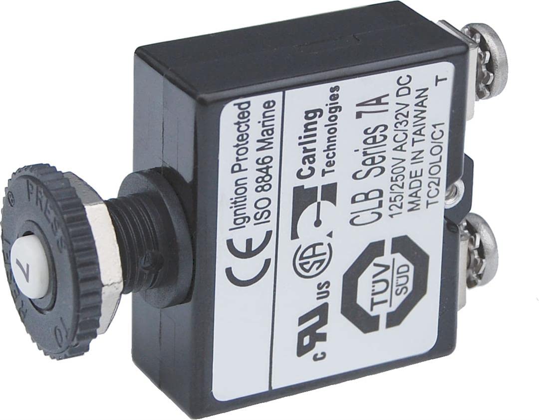 Blue Sea Systems 2131 Circuit Breaker Push BUT ST 7A