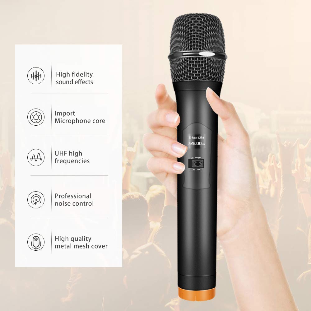 2021 KV-503 Pro Karaoke Player 4T, with 2 top Grade Wireless Mic, 21.5'' Capacitive Touch Screen Intelligent Voice Keying Machine Real-time Score The Latest Style (KV-503 Pro+4TB +21.5")