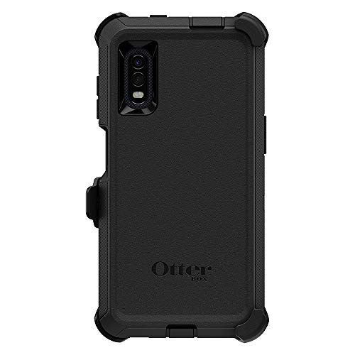 OtterBox Galaxy XCover Pro (Non-retail/Ships in Polybag) Defender Series Case - Non-retail/Ships in Polybag - BLACK, rugged & durable, with port protection, includes holster clip kickstand