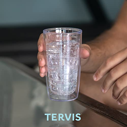 Tervis Made in USA Double Walled 30A Beach Happy Insulated Tumbler Cup Keeps Drinks Cold & Hot, 16oz, Contour