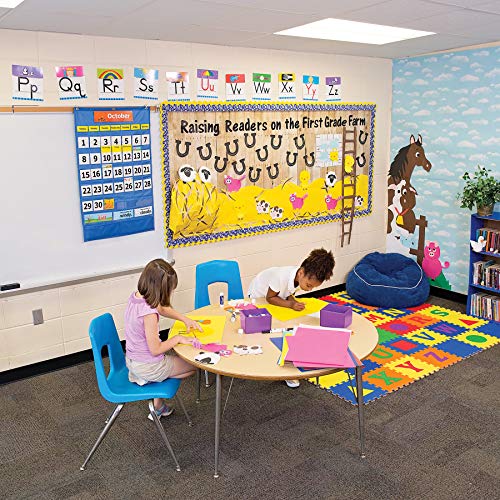 Fadeless Bulletin Board Paper, Fade-Resistant Paper for Classroom Decor, 48โ x 50โ, Weathered Wood, 1 Roll