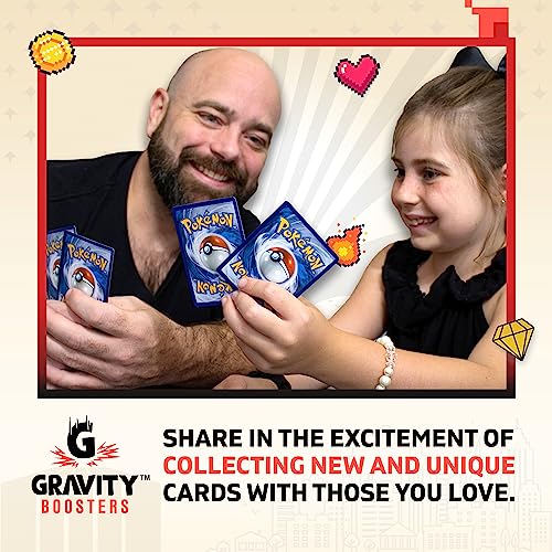 60x Rares Power Box | 60 Rare Cards | for Pokemon Collectors | Powerful & Fun Cards | 100% Authentic Cards | Oops! All Rares! | Bundled w/GRAVITY BOOSTERS Deck Box