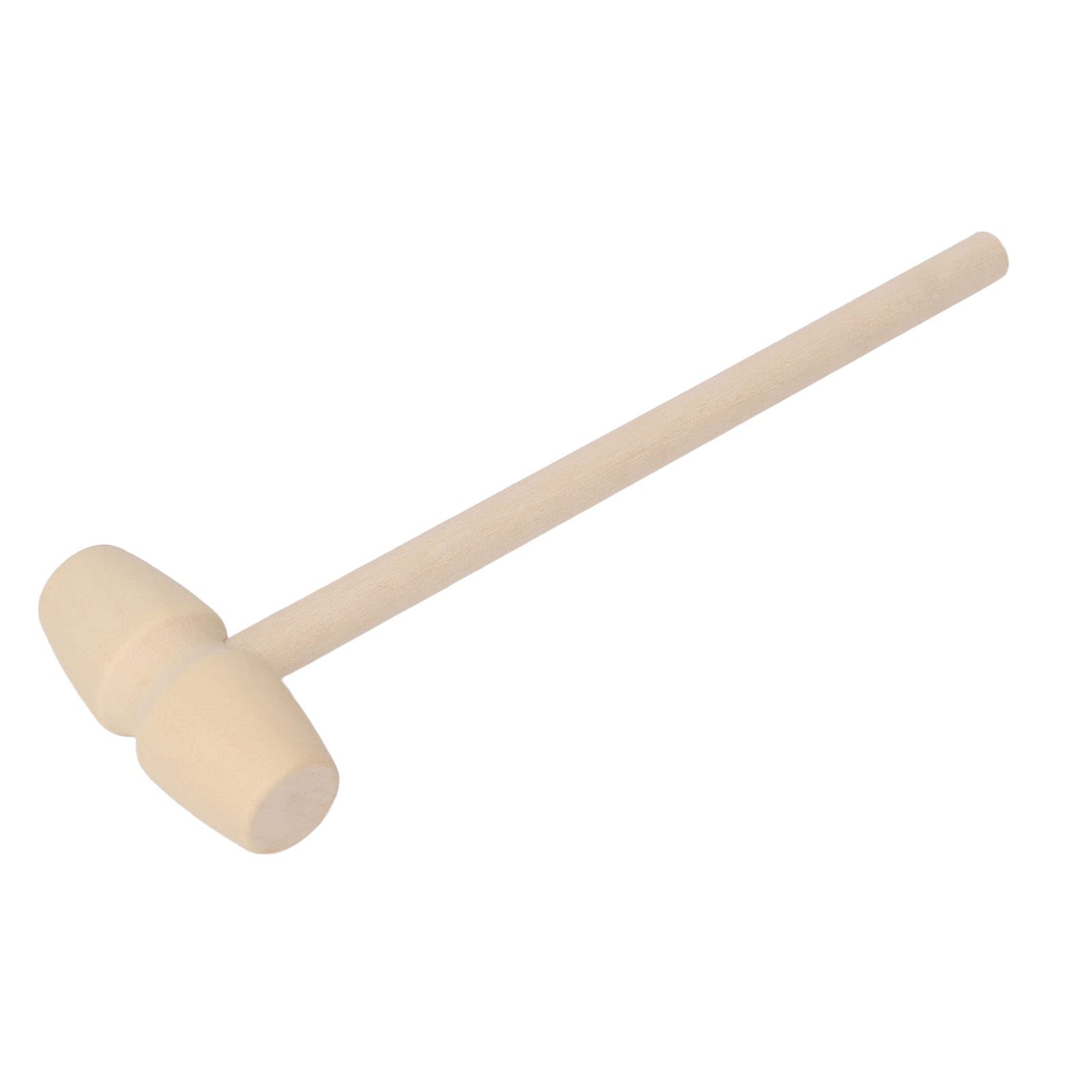30 pcs Mini Wooden Hammer Kids Toys,Small Unfinished Hammer Toy DIY Painting Beating Hammer Toy Educational Wooden Tools for Smashing Cakes