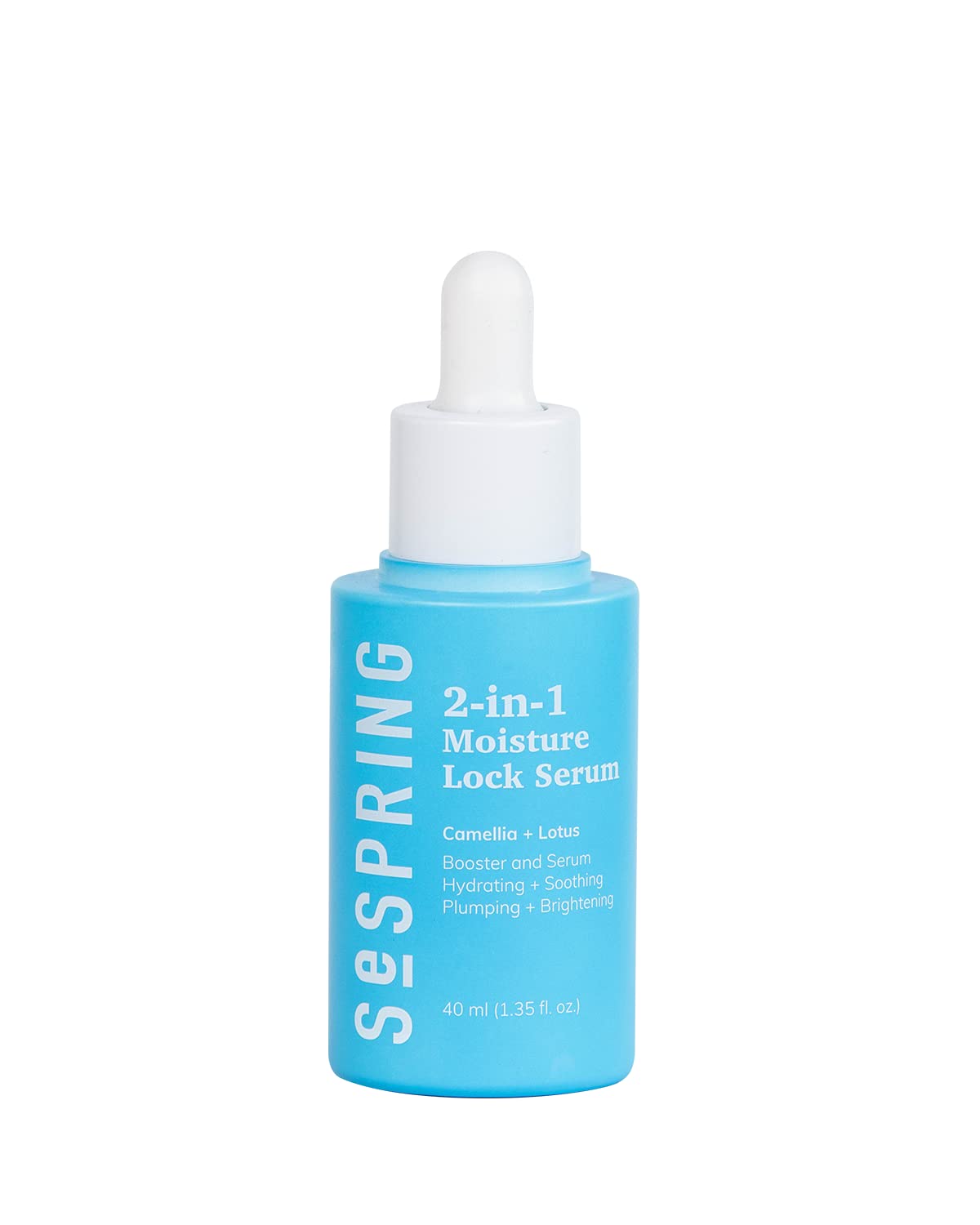 2-in-1 Moisture Lock Serum, Formulated with Camellia and Lotus, Korean Skincare, Clean Beauty, Vegan, Cruelty Free, and Paraben Free