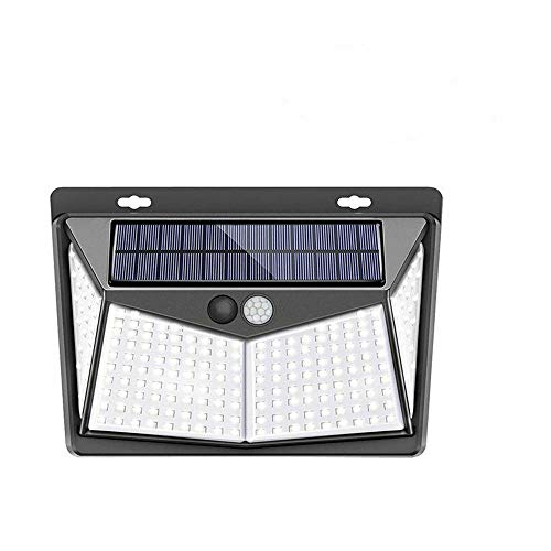 208 LED Outdoor Solar Lights, Motion Sensor Lights, 3 Lighting Mode, 270° Wide Angle, Waterproof and Durable, Easy to Install, for Home Garden Garage Yard Deck