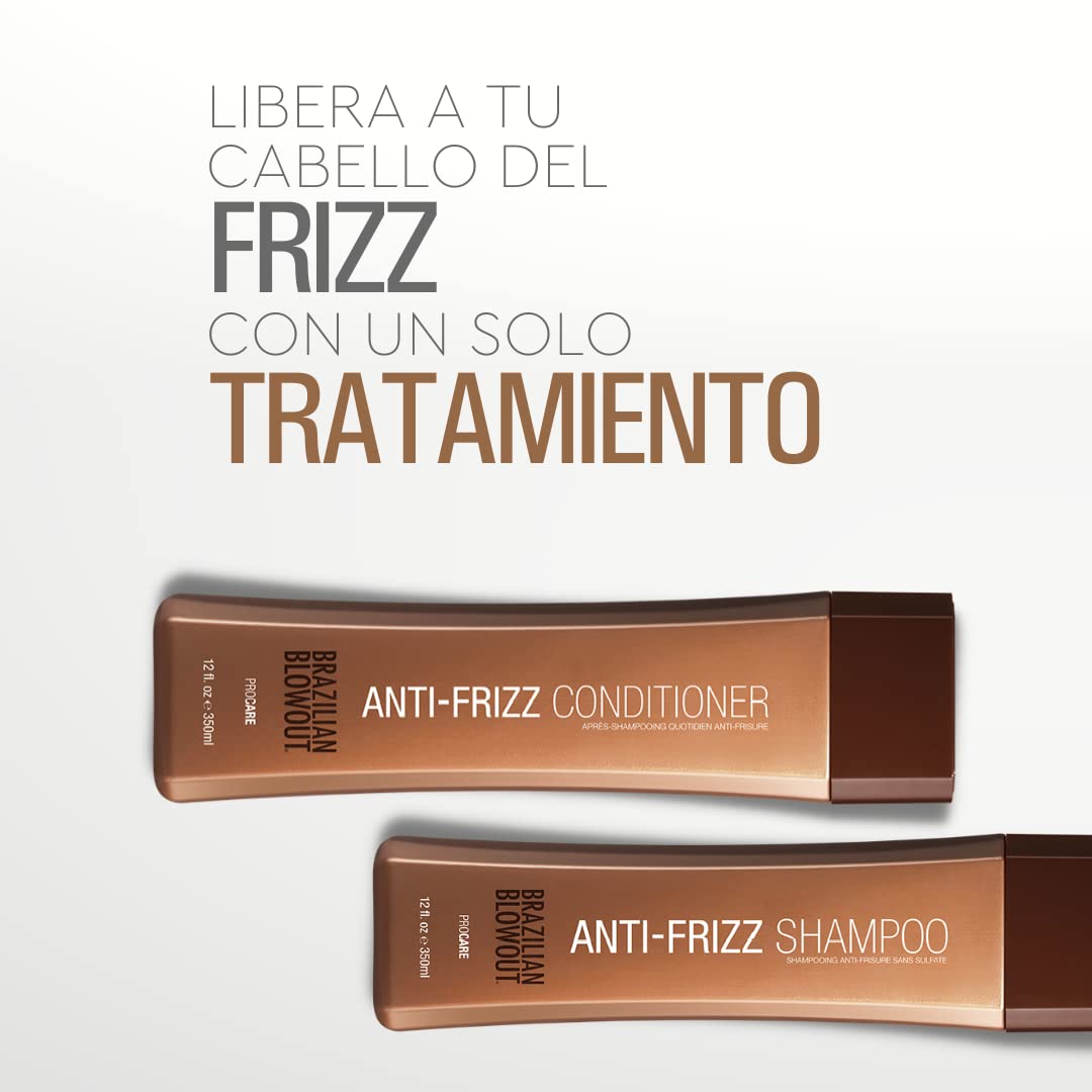 Brazilian Blowout Anti-Frizz Shampoo & Conditioner,2 count (Pack of 1)