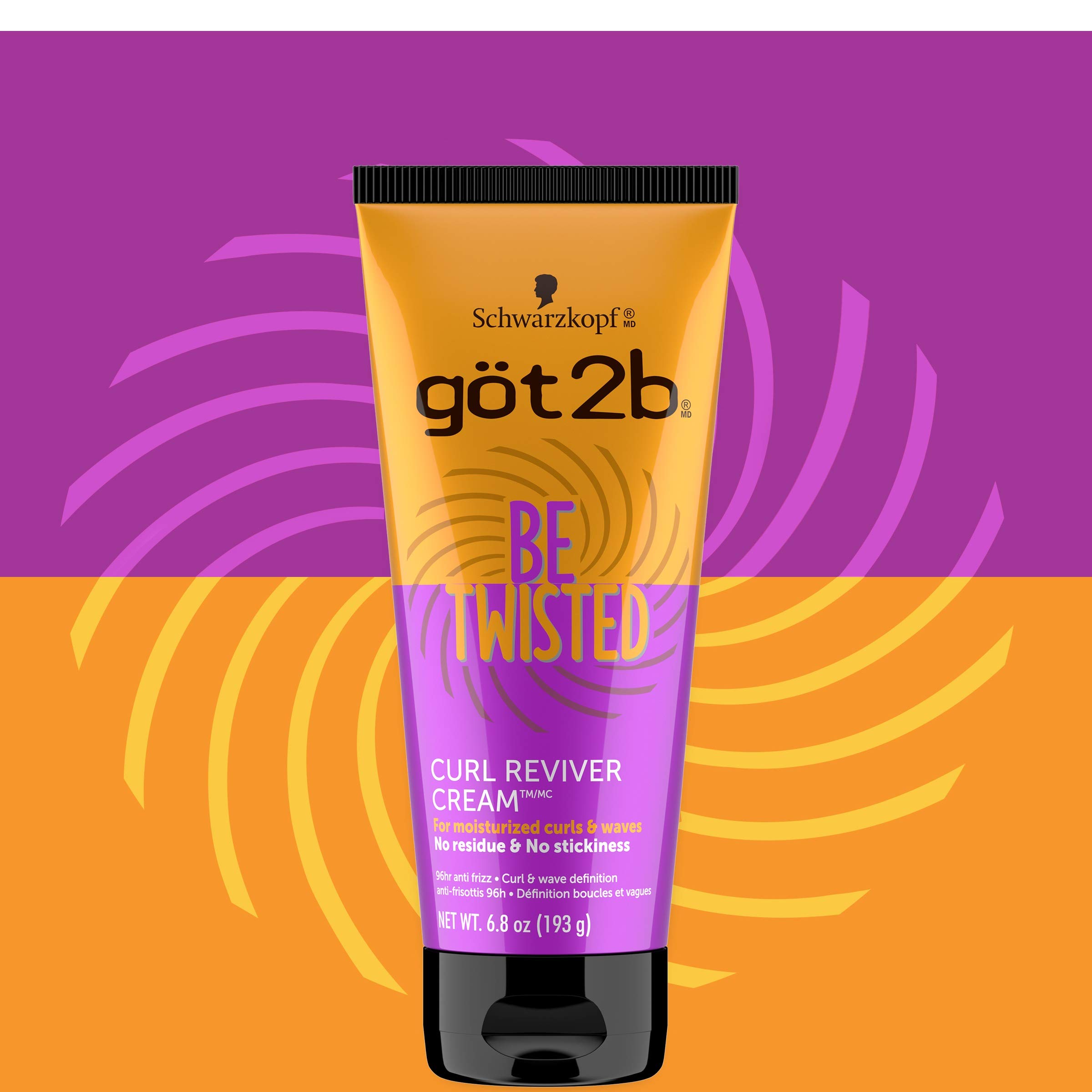 GOT 2B Be Twisted Curl Reviver Cream 6.8 Ounce