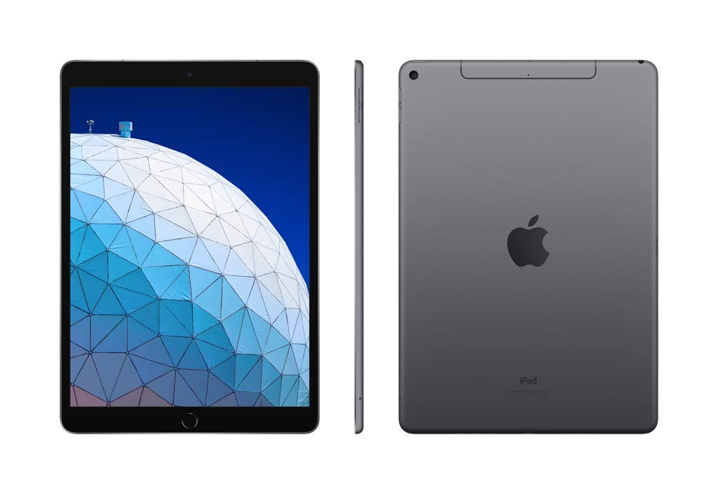 2019 Apple iPad Air (10.5-inch, WiFi, 256GB) - Space Gray (Renewed Premium)