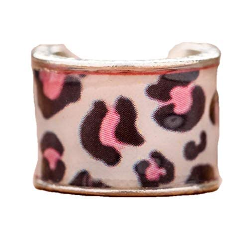 charMED Stethoscope Charm, Pink Leopard