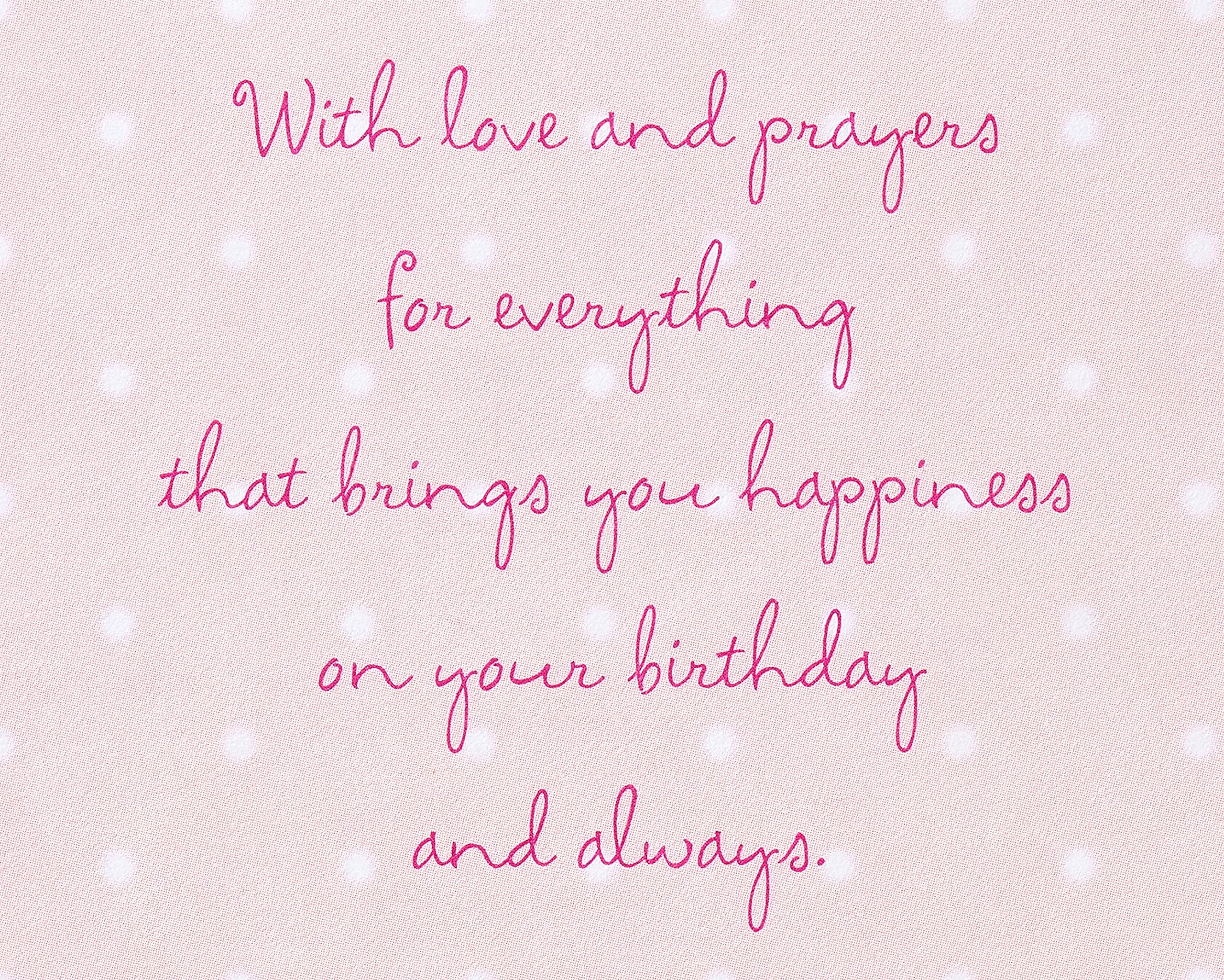 American Greetings Religious Birthday Card for Her (Birthday Blessing)