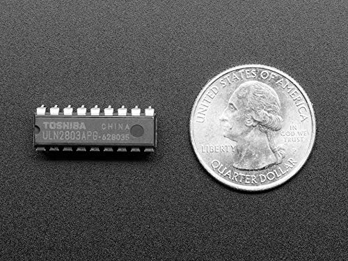 Adafruit (970 ULN2803: 8 Channel Darlington Driver (Solenoid/Unipolar Stepper)