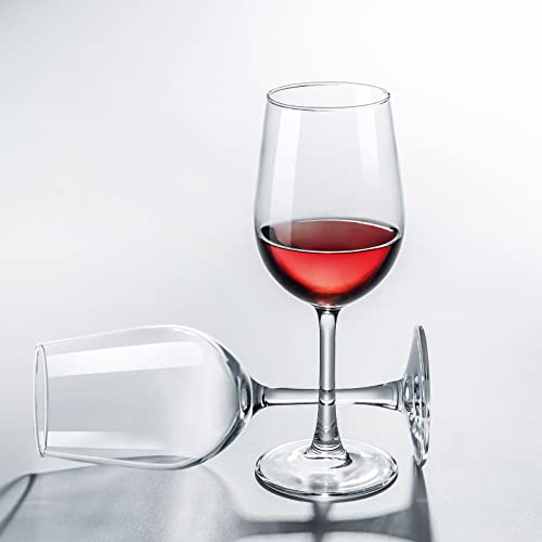 PARACITY Wine Glasses, christmas gift, Crystal Clear Glass, Long Stem Wine Glass for Red and White Wine - 10 OZ (Set of 2), Mother's Day Gift