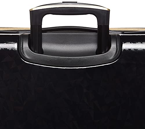 AMERICAN TOURISTER Belle Voyage Hardside Luggage with Spinner Wheels, Black, Checked-Large 28-Inch