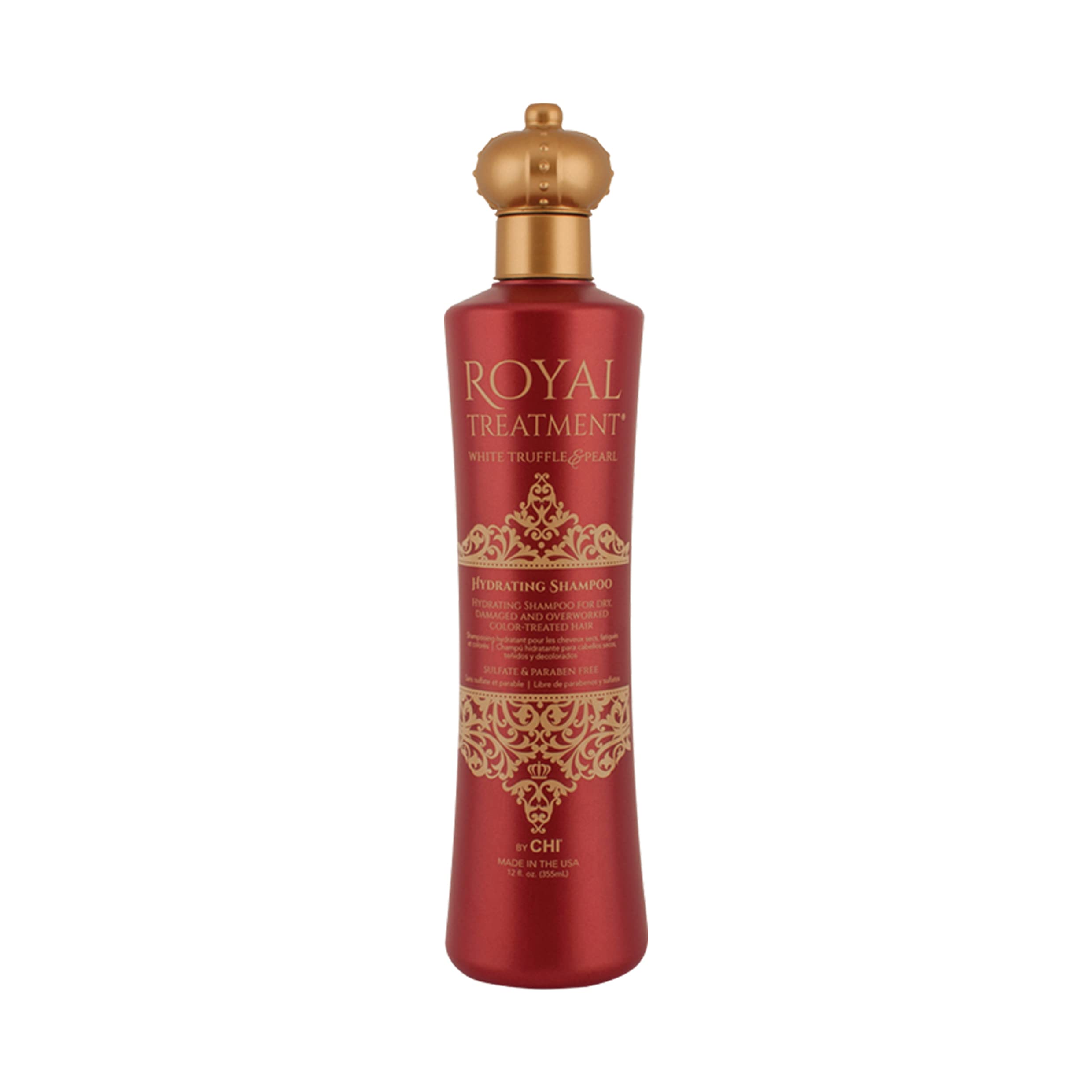 CHI Royal Treatment Hydrating Shampoo - Sulfate, Paraben and Gluten Free - 12 oz, 12 fl. oz.