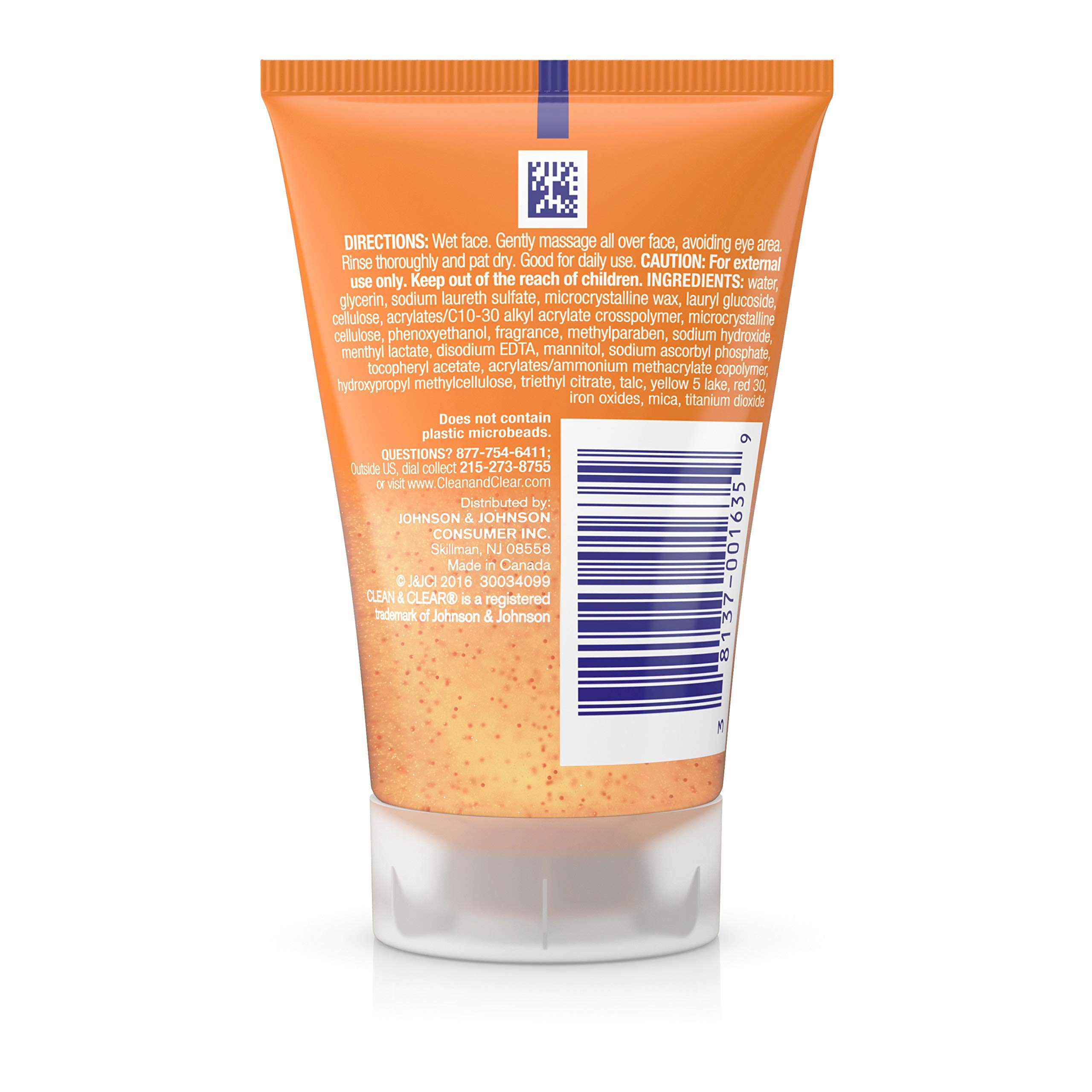Clean & Clear Morning Burst Facial Scrub - Original - 1 oz