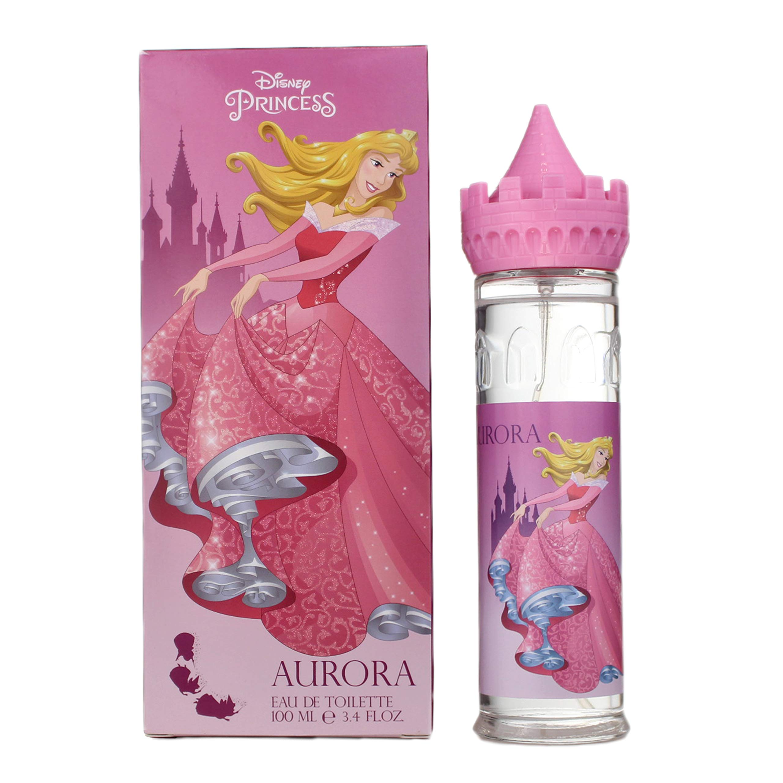 Disney Princess Aurora Eau De Toilette 3.4 Oz/ 100 Ml - Spray - Castle Packaging for Women By 3.4 Fl Oz