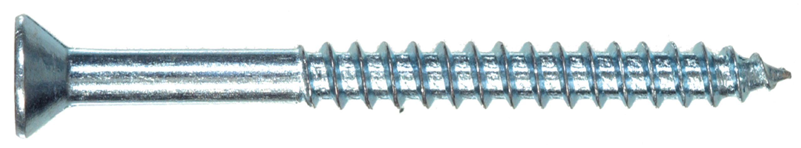 8X1-1/2 FL PL Wood Screw