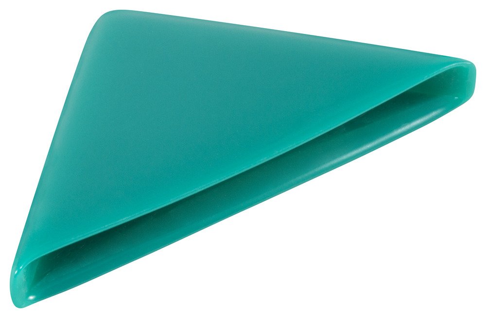 Caplugs 99395339 Plastic Corner Cap WCC-0187, Vinyl, Corner Covers for Glass or Metal Plate. Plate Thickness 3/16", Green (Pack of 40)