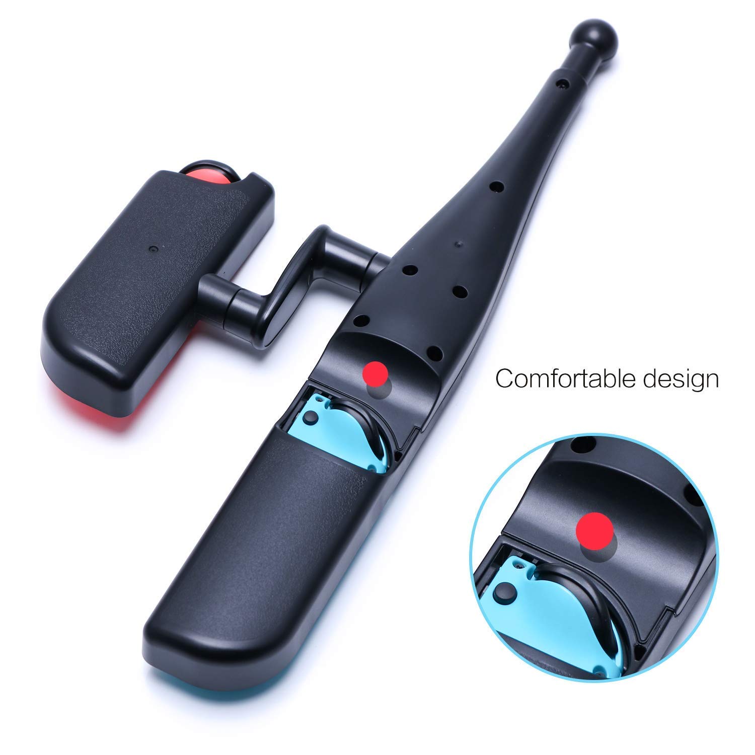 Awaqi Fishing Rod for Nintendo Switch- Fishing Game Accessories Compatible with Legendary Fishing Fishing Game Kit for Switch Controller