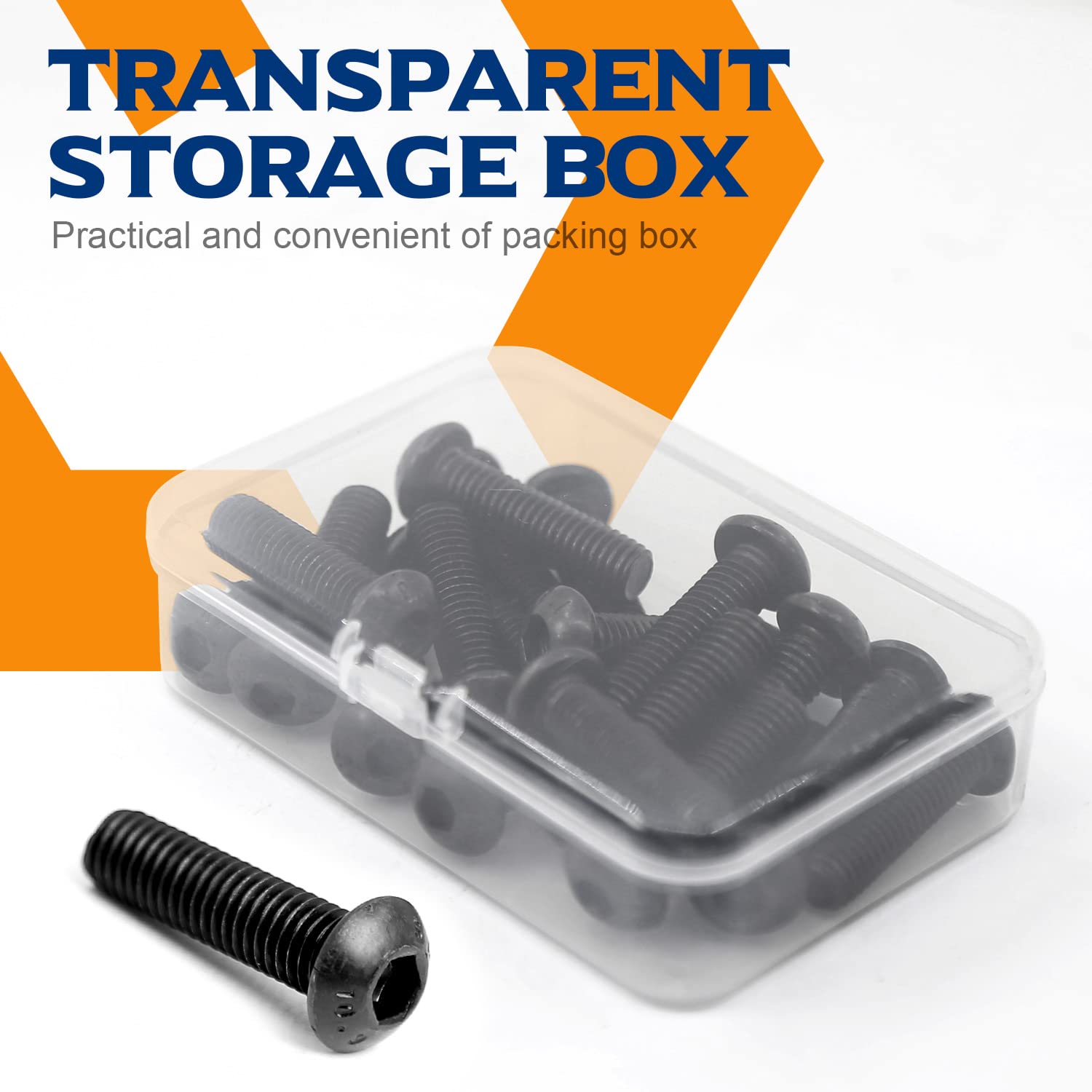 M6 x 25mm Button Head Socket Cap Screws 10.9 Grade Alloy Steel, Allen Socket Drive, Black Oxide Finish, Machine Thread, 100 PCS